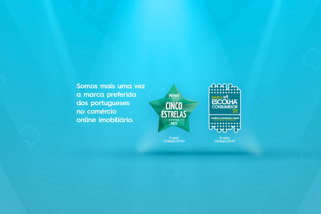Imovirtual arrecada Prémio Cinco Estrelas e Escolha do Consumidor 2022 ...